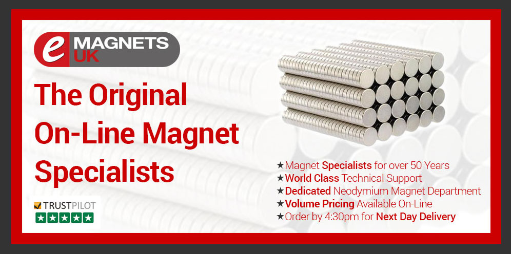 e-Magnets UK - Supplier of Neodymium Rare Earth Magnets