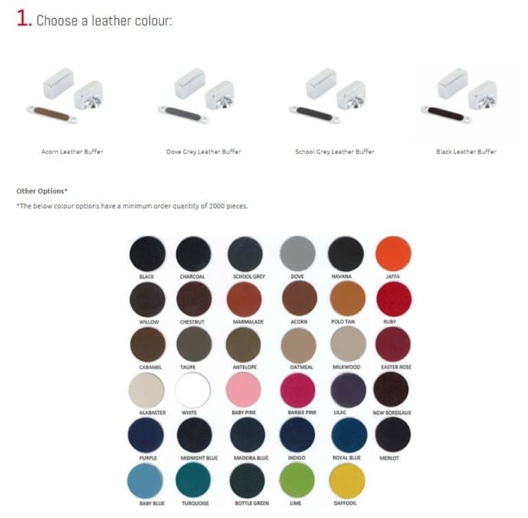 Leather Buffer for Elite or Shaker Catchplates | e-Magnets